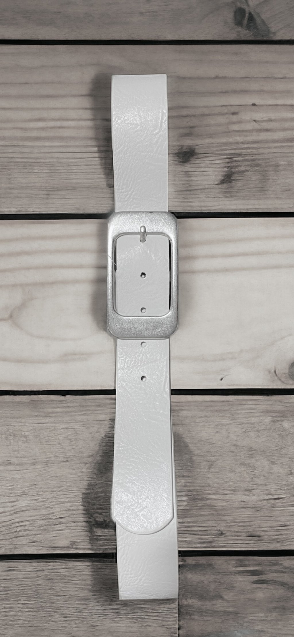 20364. Broekriem wit gesp 1 - Baboux MemberShop